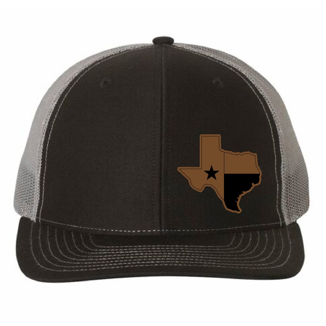 Texas State Flag Vegan Leather Patch Cap, Richardson 112, Richardson ...