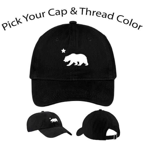 California Bear Hat California Republic Bear Cap Bear | Etsy