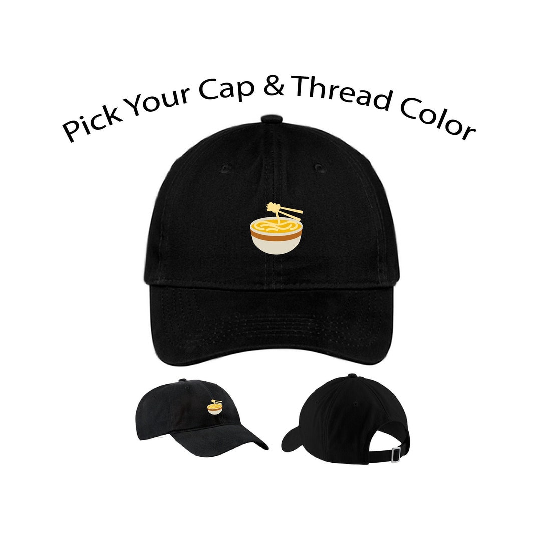 Bowl of Noodle Hat Bowl of Noodle Cap Noodles Dad Cap - Etsy