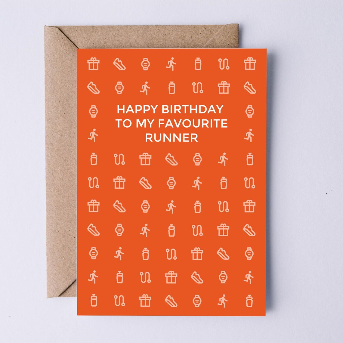 Birthday Card for Runners, Happy Birthday to My Favourite Runner ...