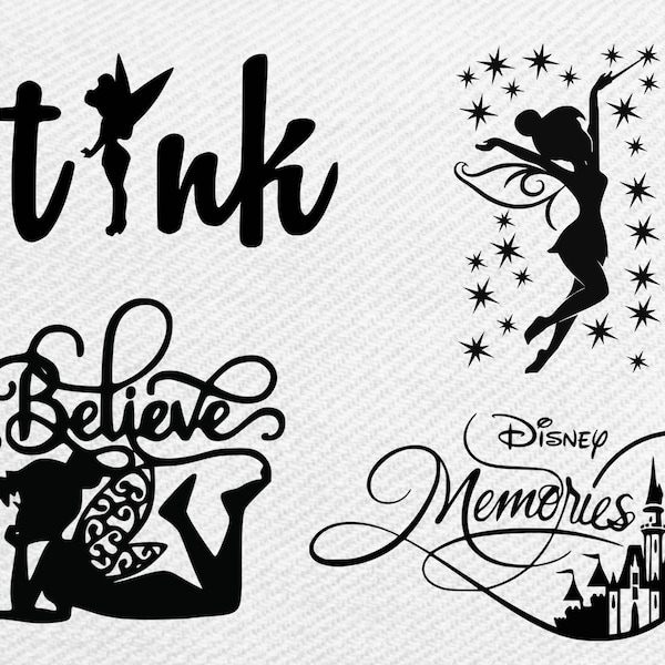 Tinkerbell Svg - Etsy