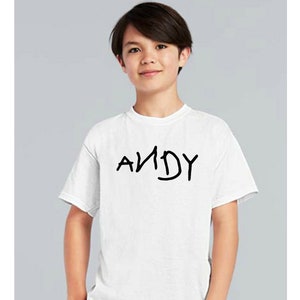 Andy Svg, Toystory Svg, Andy Font, Toystory, Cut Files for Cricut ...