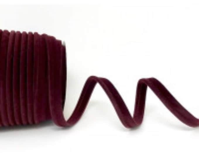 10mm Wide Red Velvet Piping Trim, Piping Cord - Etsy Canada