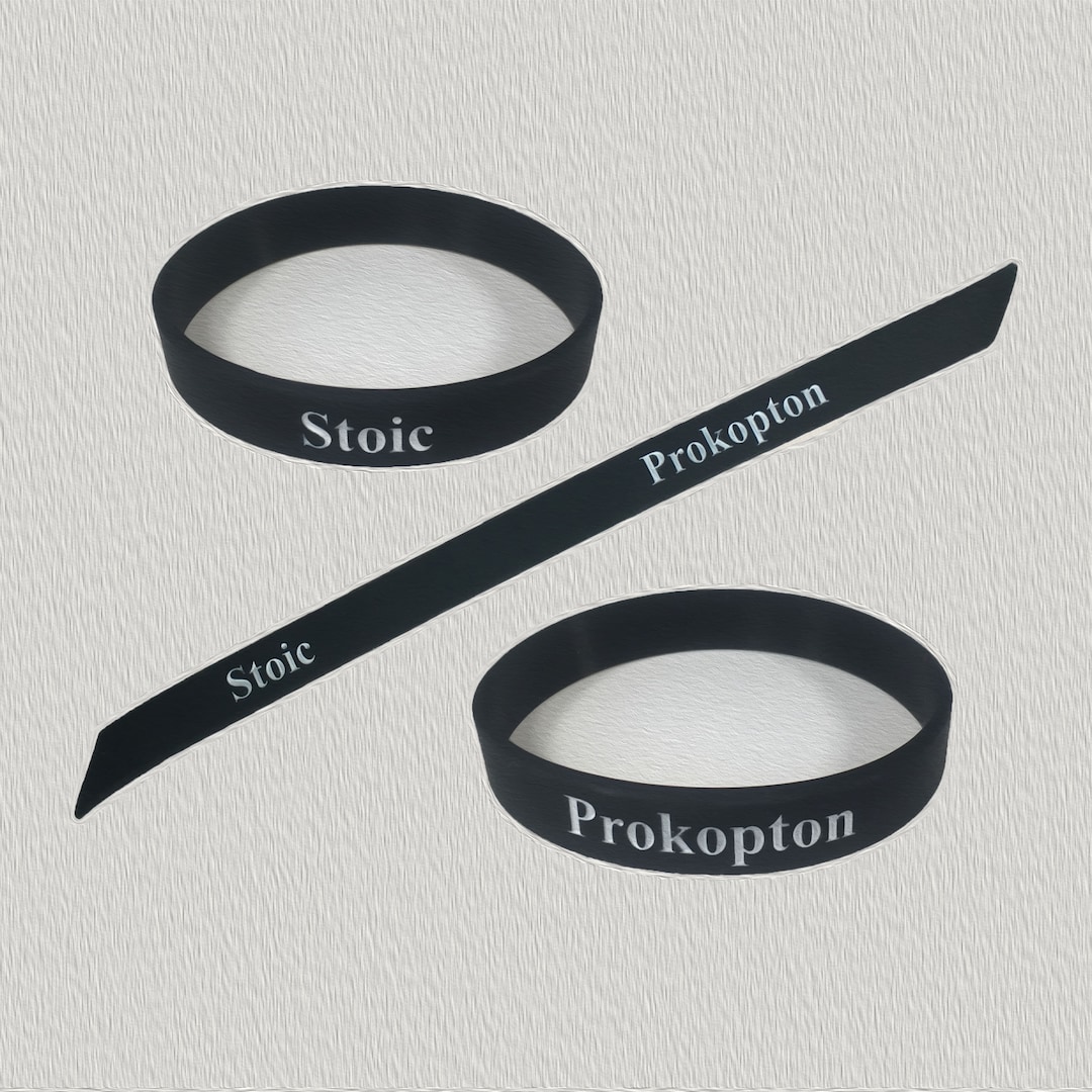 Estoico / Prokopton Pulsera 1x 8 - Etsy España