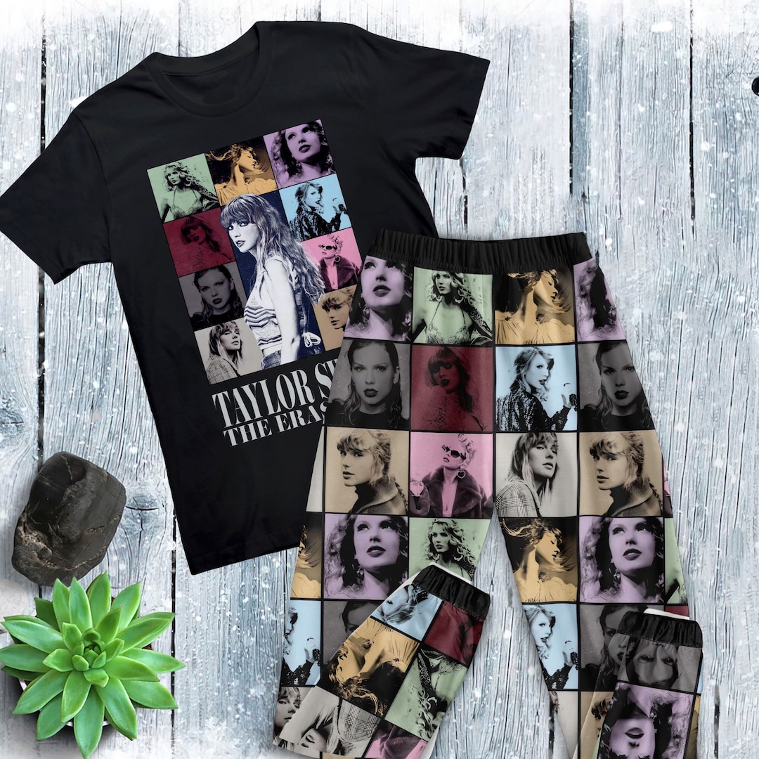 Taylor the Eras Tour Pajamas Set, Taylor Swift Personalized Family ...