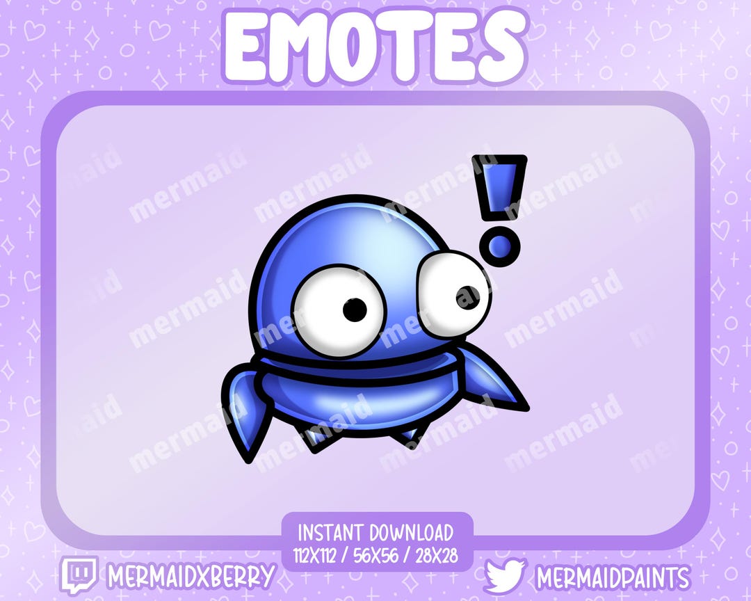REPO Oh No! Emote, Blue, Presized, PNG, Twitch, Discord, Icon - Etsy