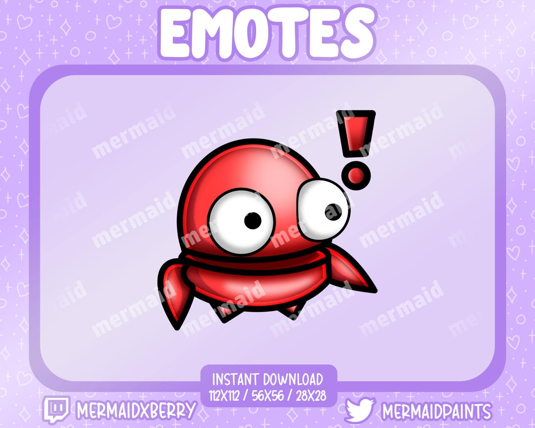 Premade Emote! - REPO Oh No! Emote, Red, Presized, PNG, Twitch, Discord ...