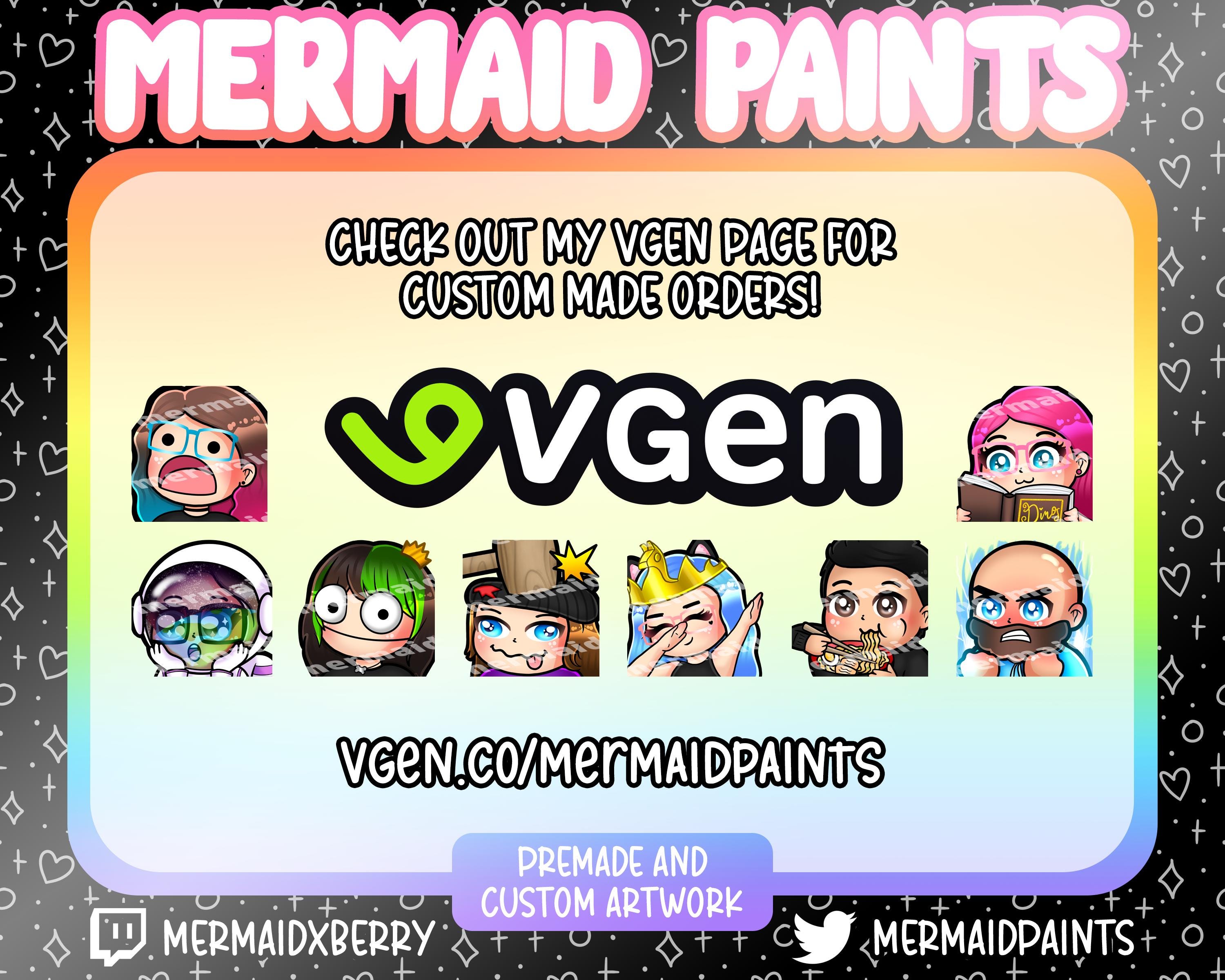 Premade Emote! - REPO Oh No! Badges, Rainbow, Colors, Presized, PNG ...