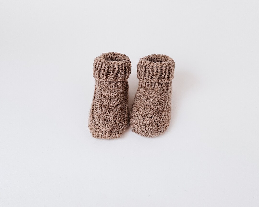 Cute Wool Baby Slippers - Etsy