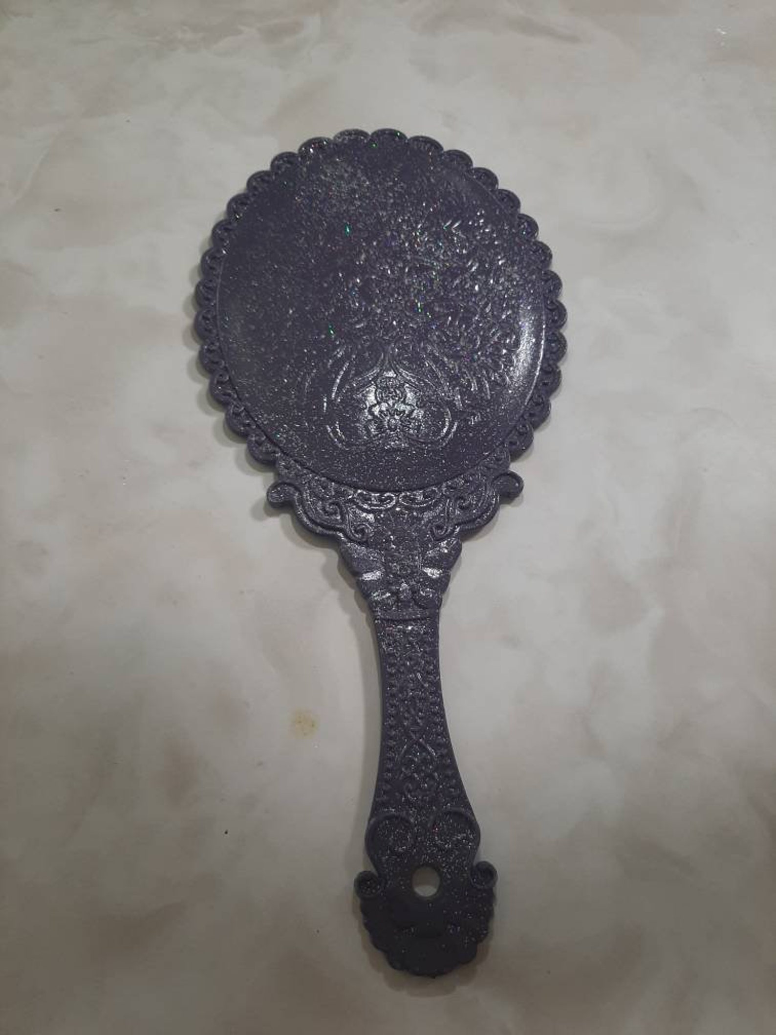 Vintage Style Handheld Mirrors, Hand Crafted Mirror, Glitter Mirror ...