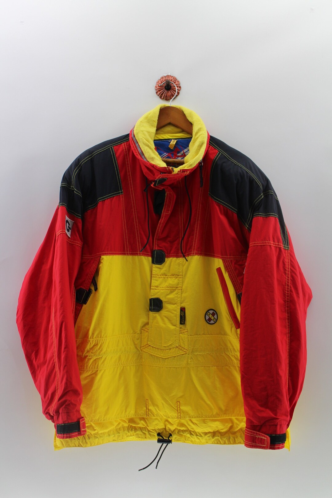 GOLDWIN AIR Speed Ski Jacket Unisex Large Vintage 90s Goldwin - Etsy
