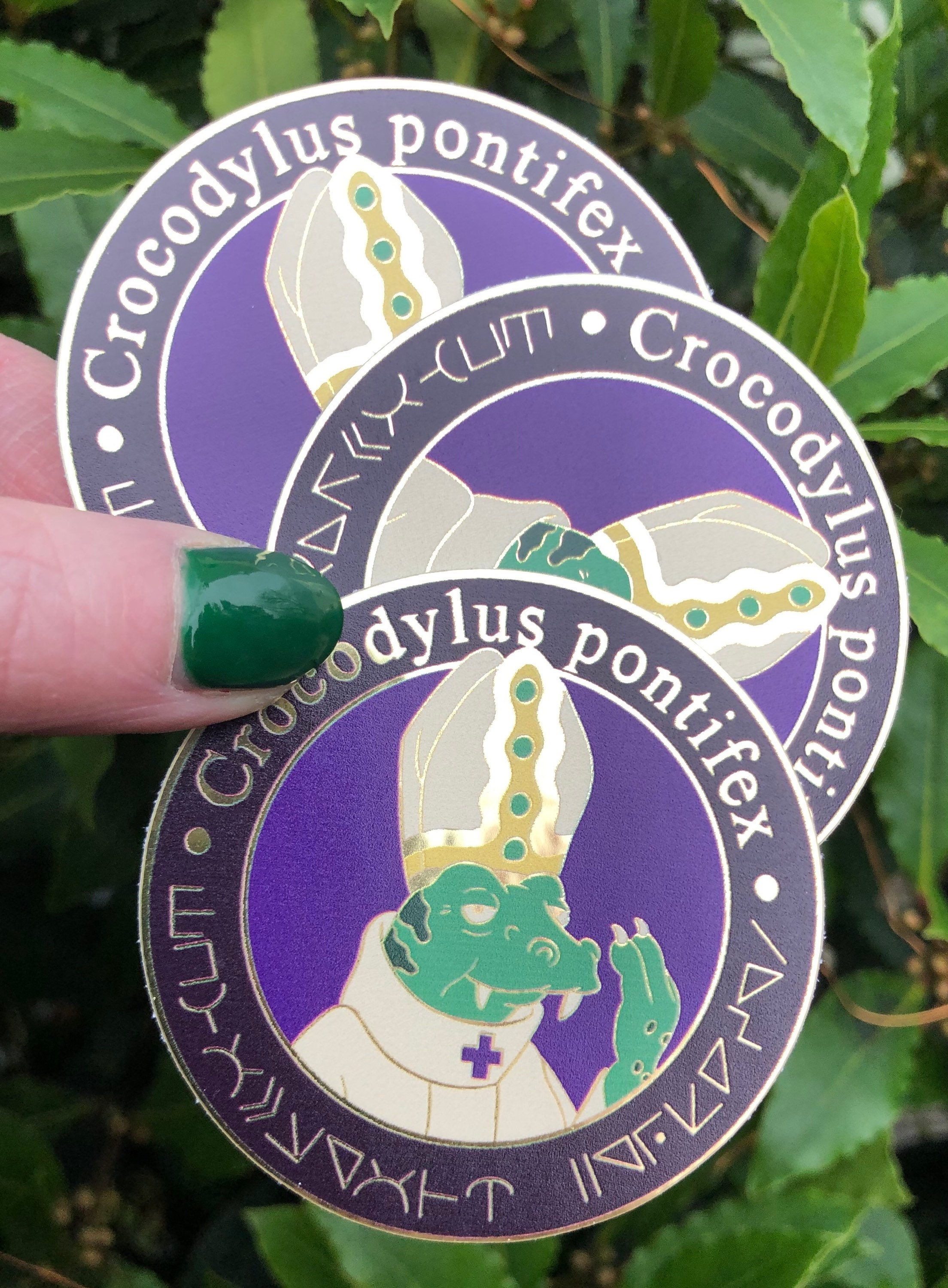 The Space Pope, Futurama Gold Metallic Vinyl Sticker - Etsy UK
