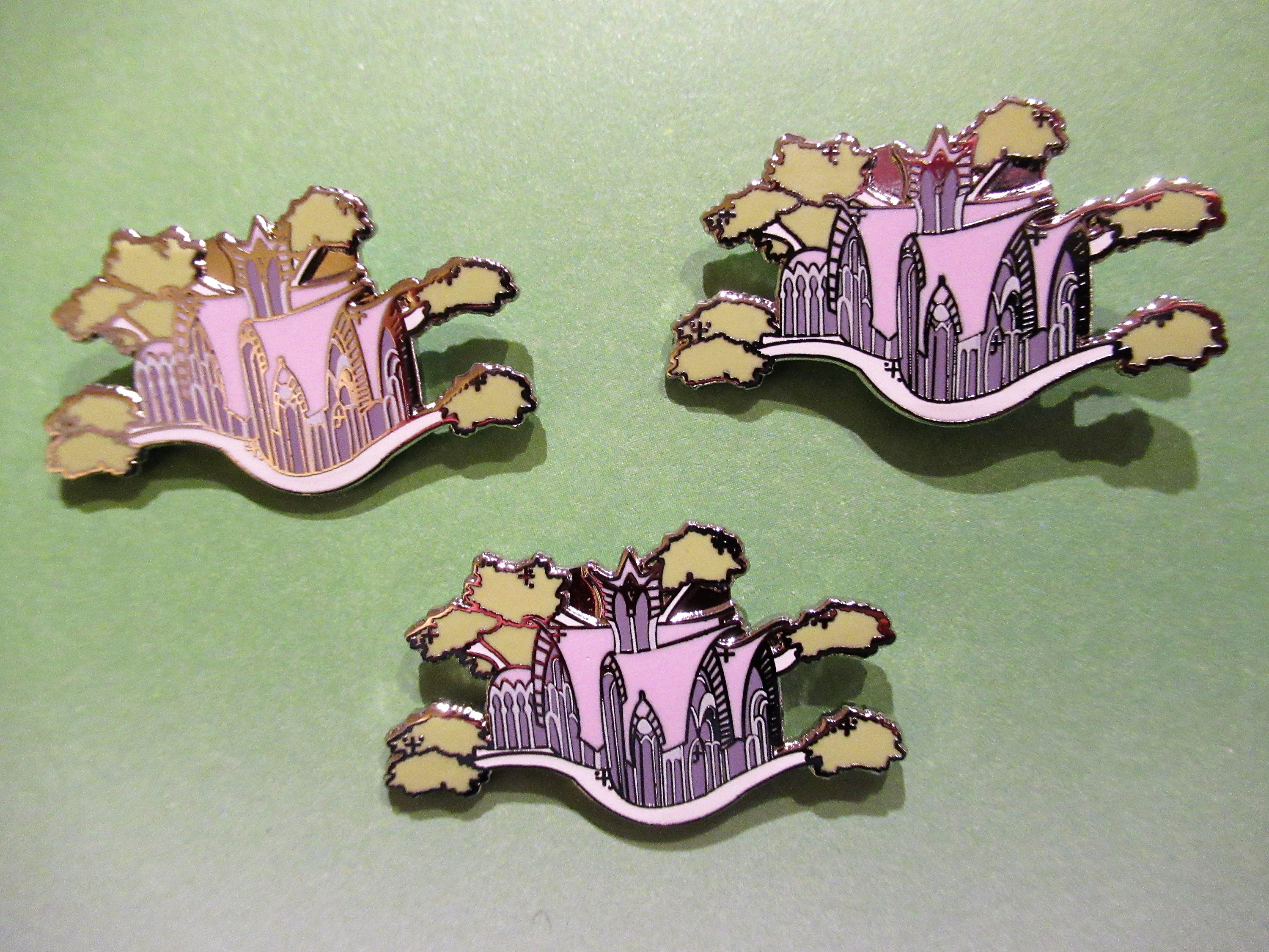 Fantasy Elf Tree House Hard Enamel Pin Badge | Etsy