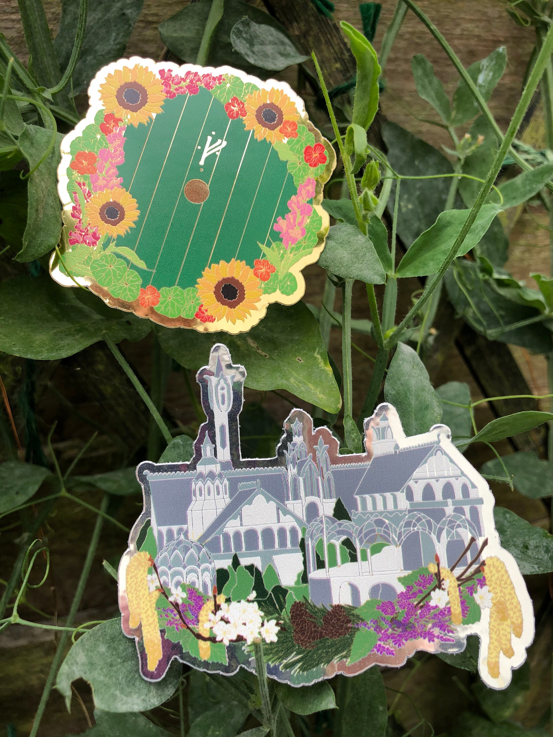 Plants of Rivendell Silver Metallic Vinyl Sticker - Etsy