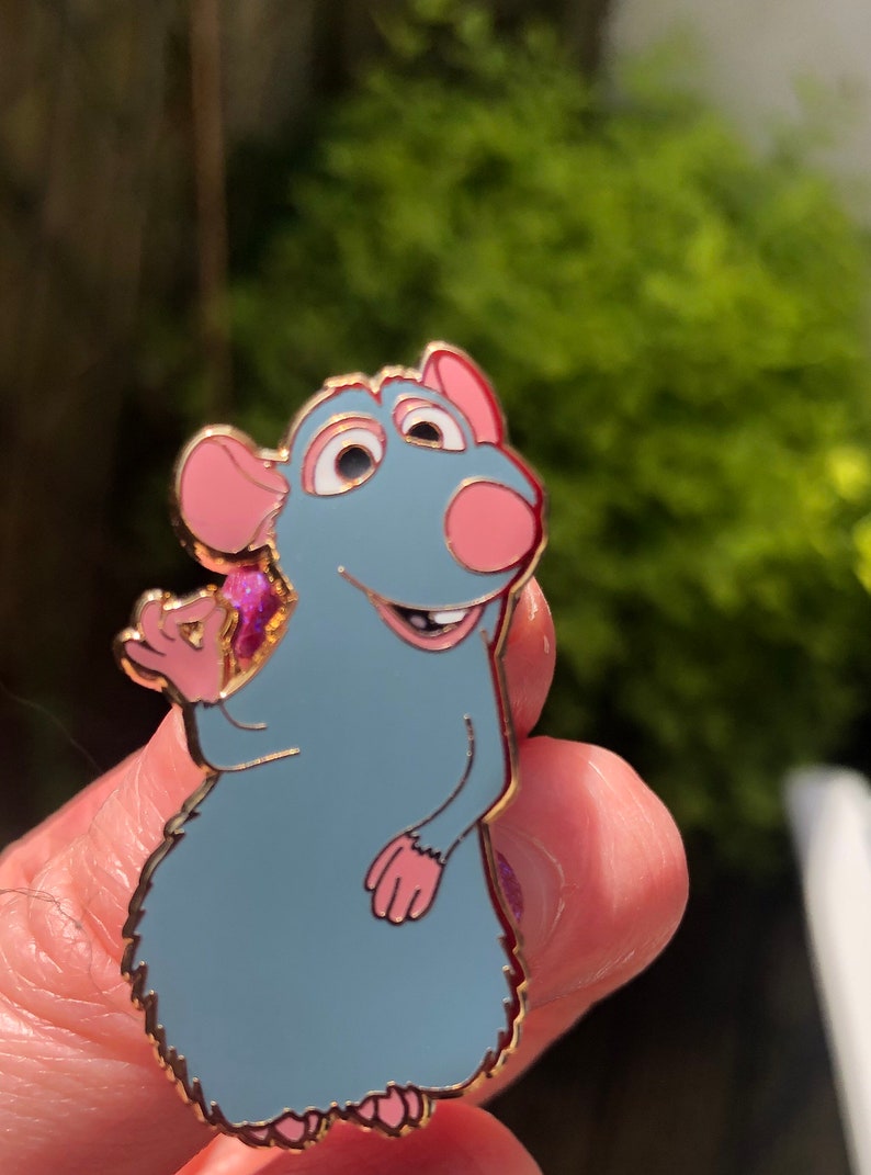 Ratatouille Remy and Emile Hard Enamel Lapel Pin Badges - Etsy UK