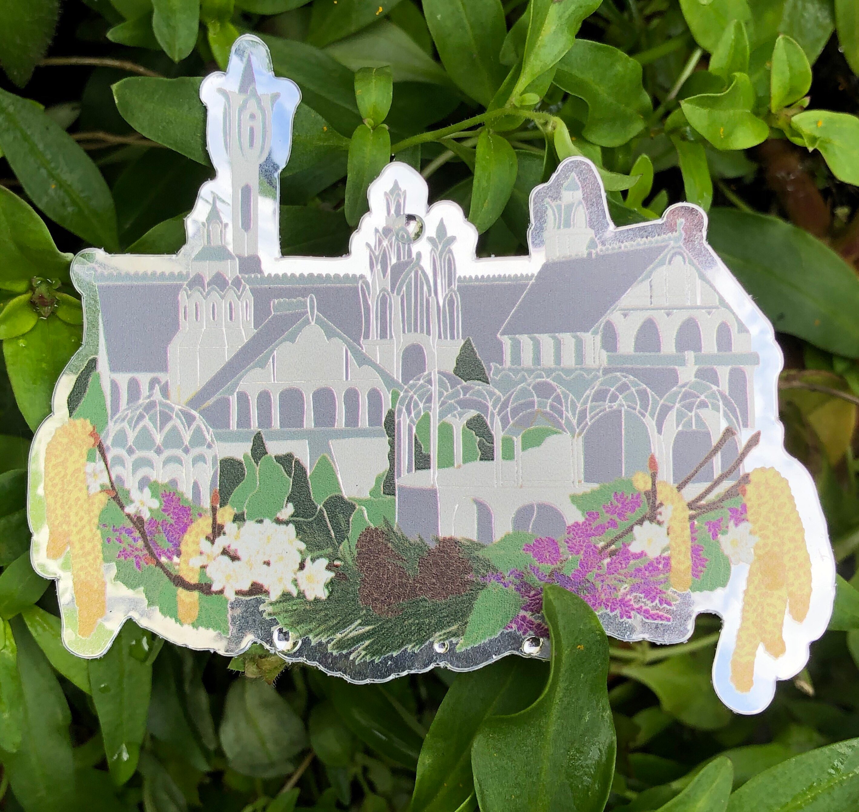 Plants of Rivendell Silver Metallic Vinyl Sticker - Etsy