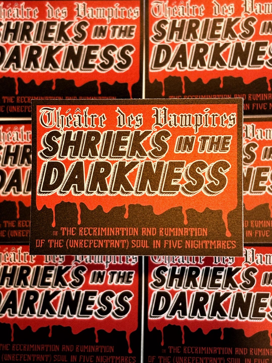 Theatre Des Vampires Poster Sticker IWTV Vinyl Sticker - Etsy