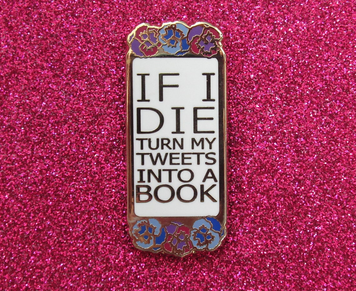 If I Die Turn My Tweets Into a Book. Brooklyn Nine Nine | Etsy