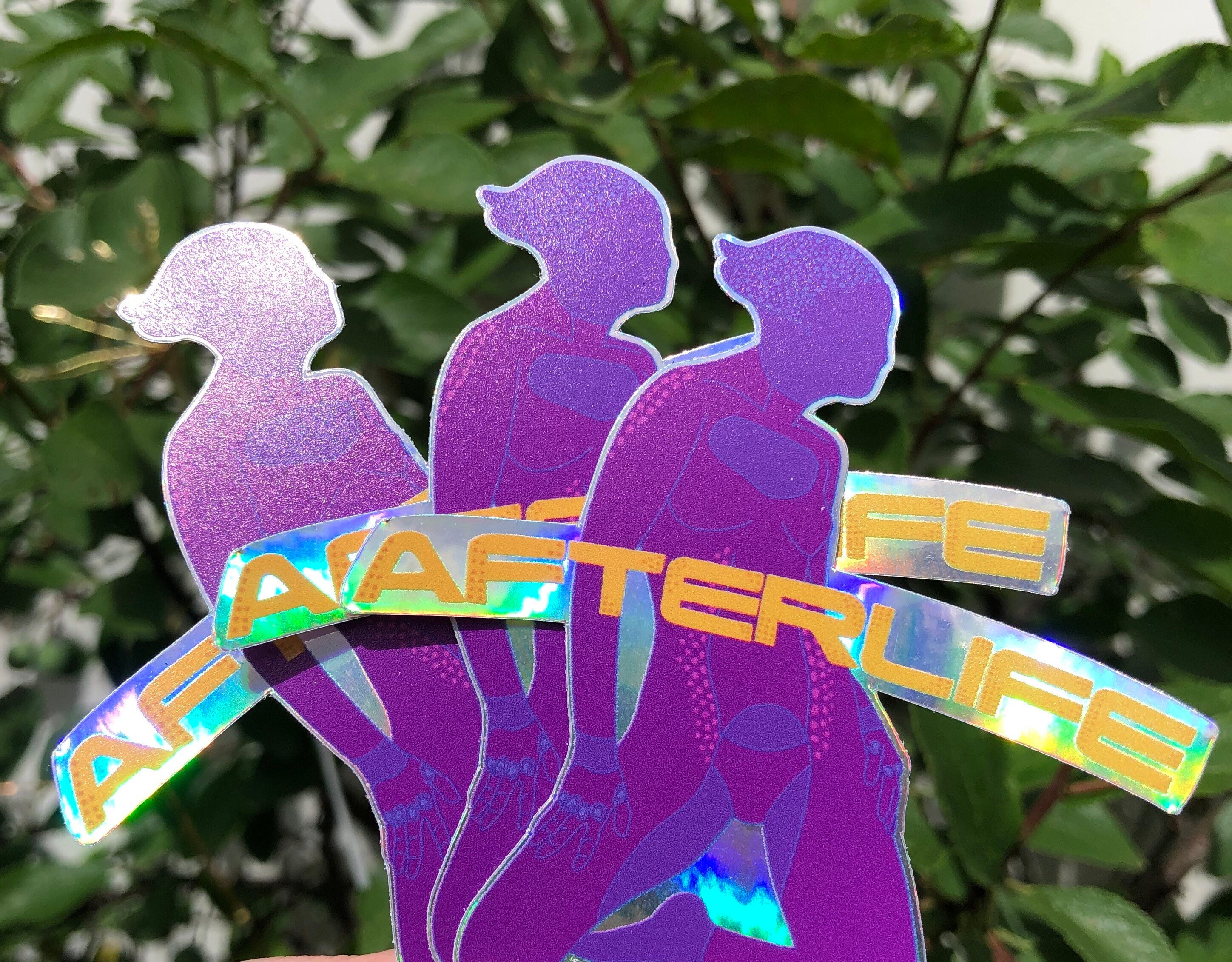 Afterlife Mass Effect Asari Dancer Nightclub Omega Holographic | Etsy