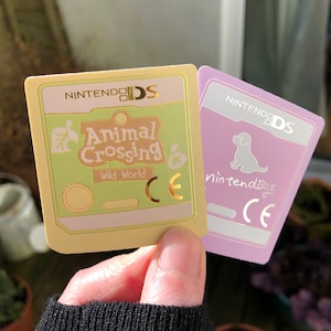 Nintendo DS Cartridge Animal Crossing Nintendogs Cute Nostalgia ...