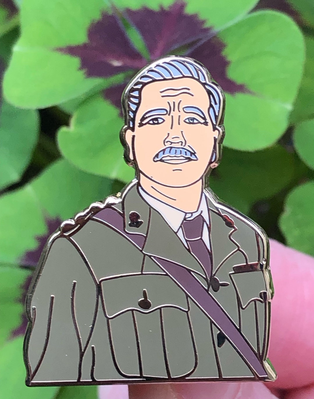 The Captain BBC Ghosts Hard Enamel Lapel Pin - Etsy