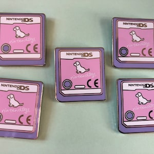 Nintendogs Game Cartridge Inspired Hard Enamel Lapel Pin Badge - Etsy UK