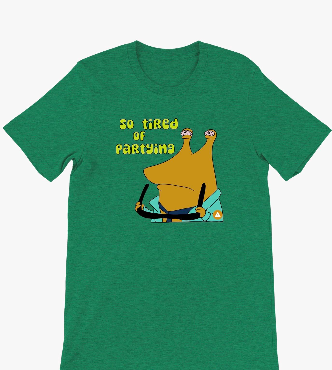So Tired of Partying - Slurms Mackenzie Futurma Shirt - Etsy