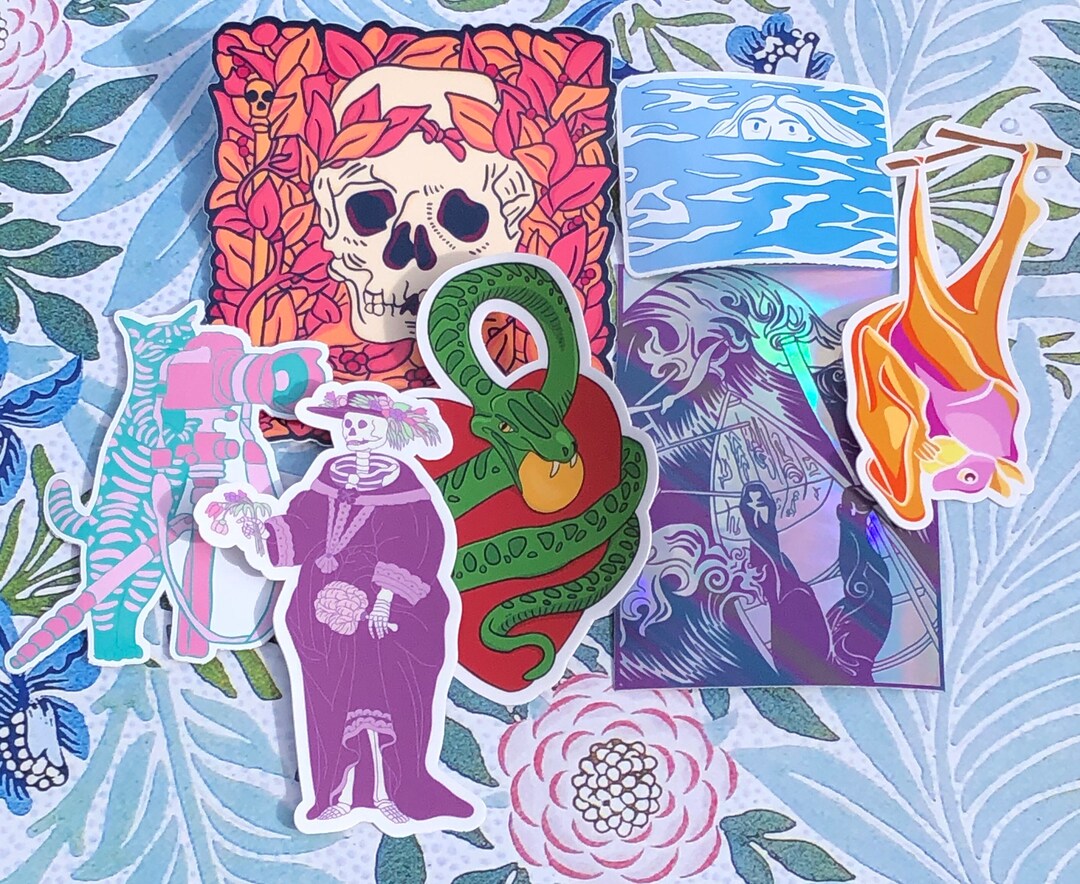 Sticker Club Stickers Sep22-feb23 Vinyl - Etsy