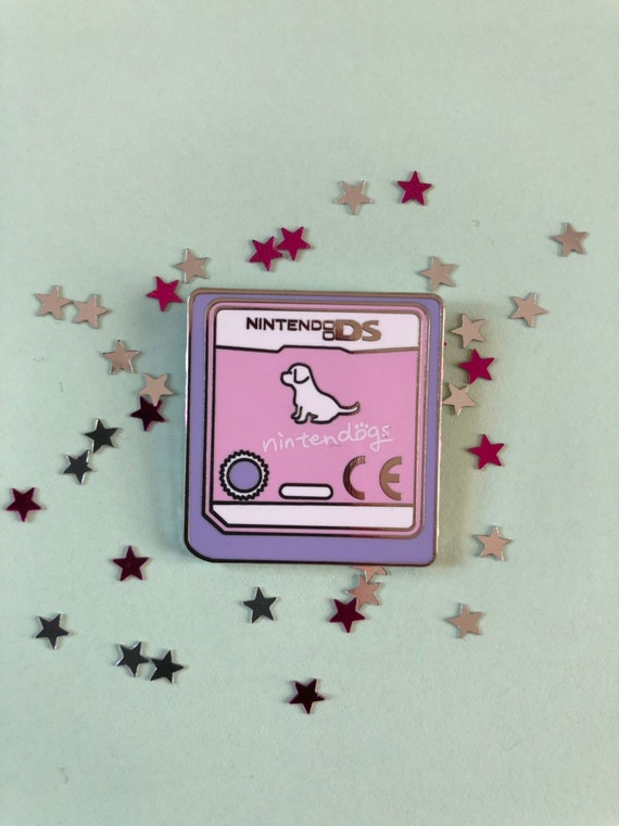Nintendogs Game Cartridge Inspired Hard Enamel Lapel Pin Badge - Etsy UK