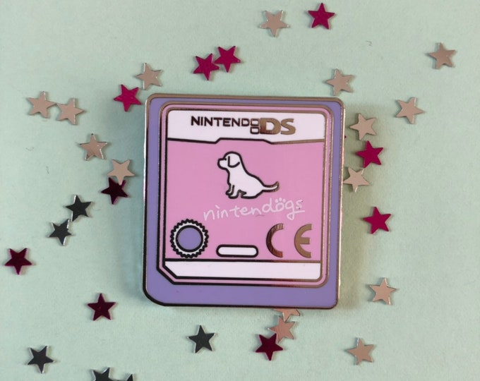Nintendogs Game Cartridge Inspired Hard Enamel Lapel Pin Badge - Etsy