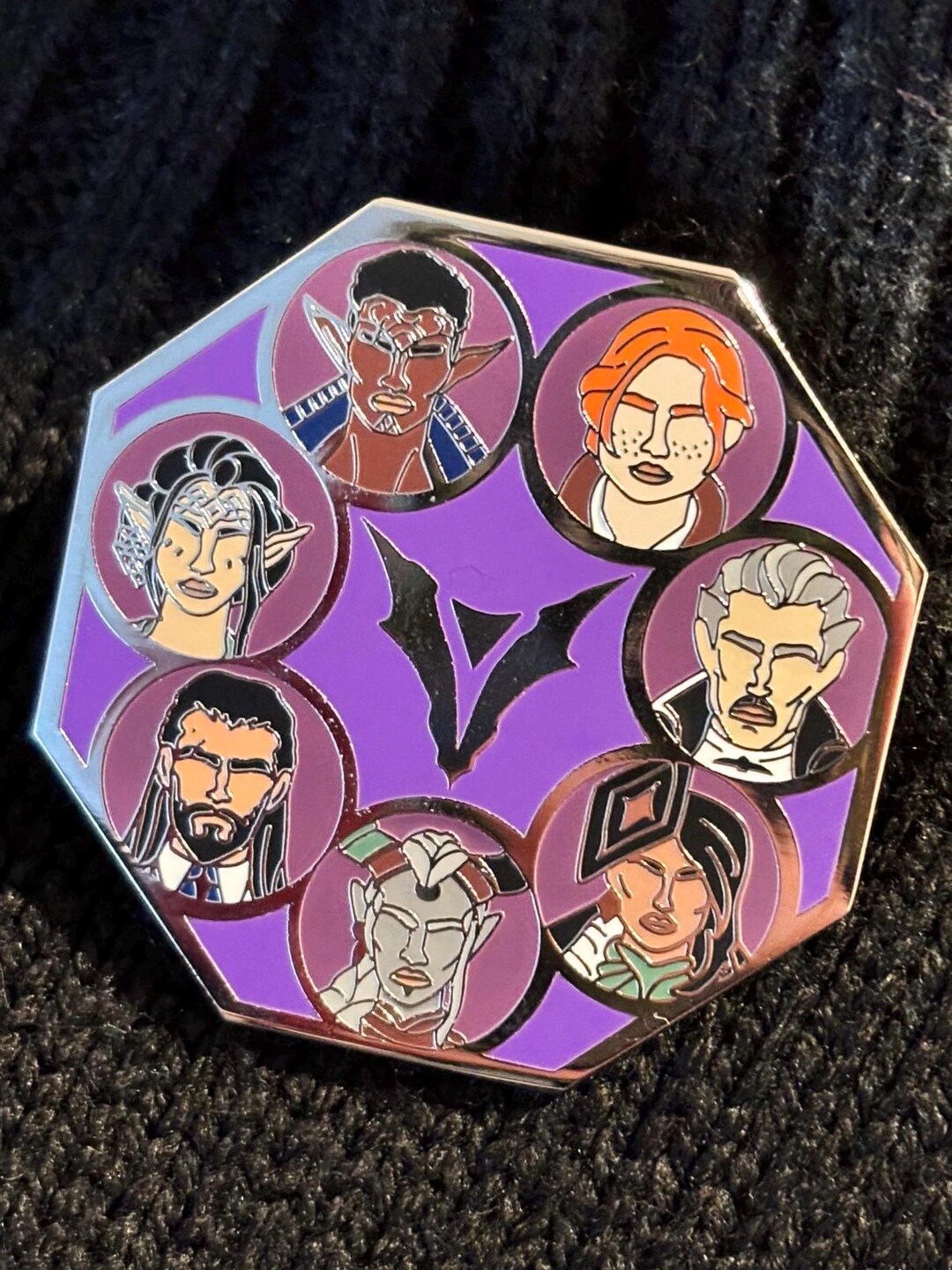 Dragon Age the Veilguard Companions Hard Enamel Lapel Pin Badge - Etsy