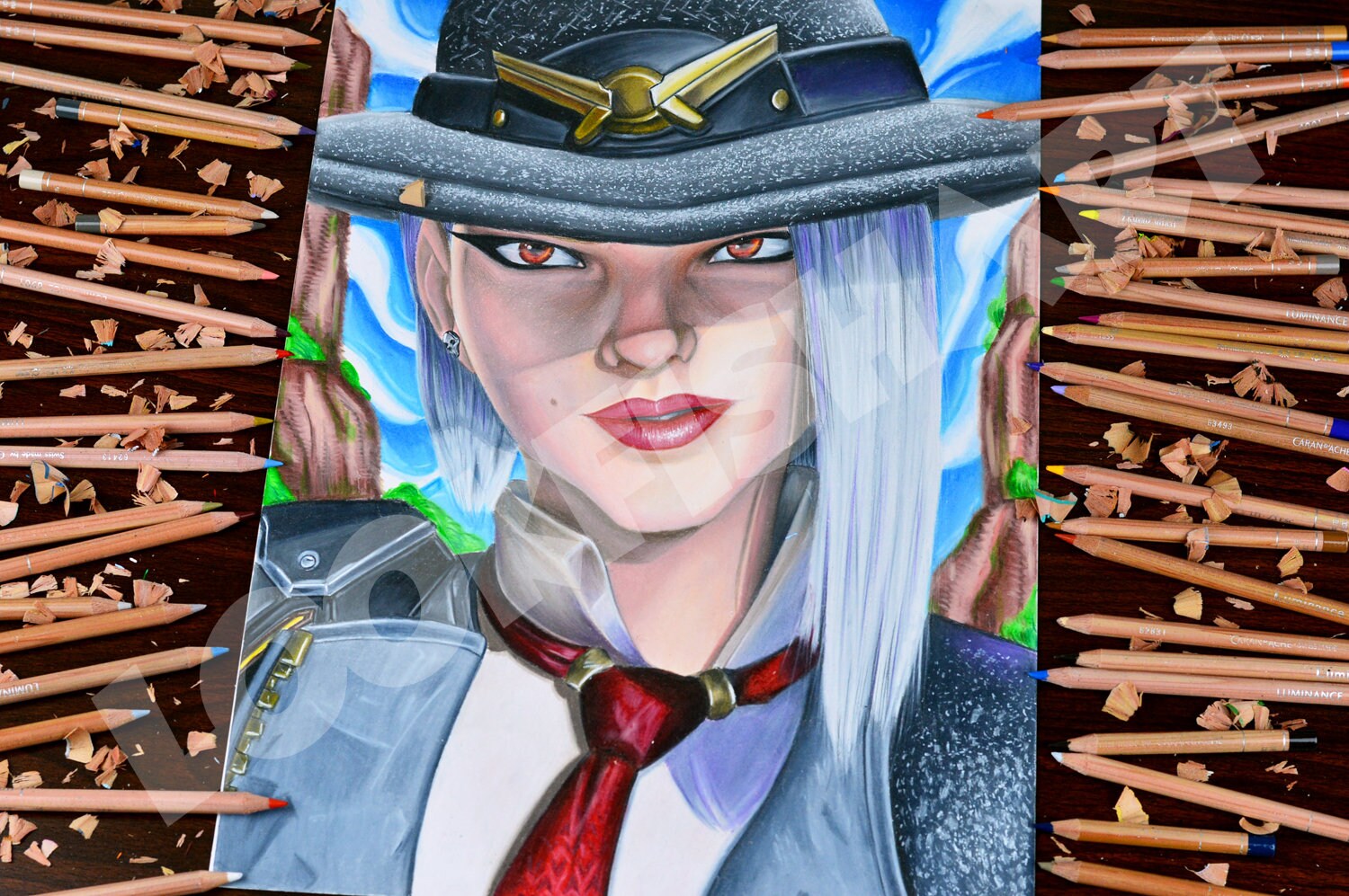 Ashe Original Art