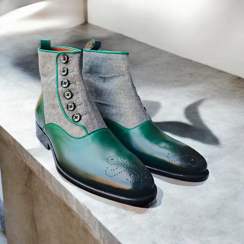 Button Boots - Etsy