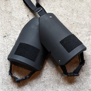 Shoulder / Bicep Armor, Vanguard Enforcer, Black PAIR, READY to SHIP - Etsy