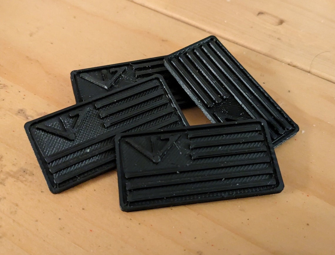 Vanguard Flag Patch (4 Pack) - Etsy