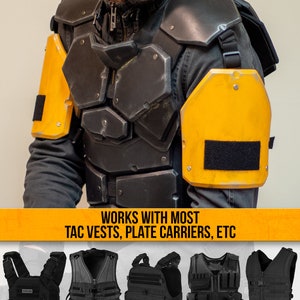 Shoulder / Bicep Armor, Vanguard Enforcer (PAIR) - Etsy