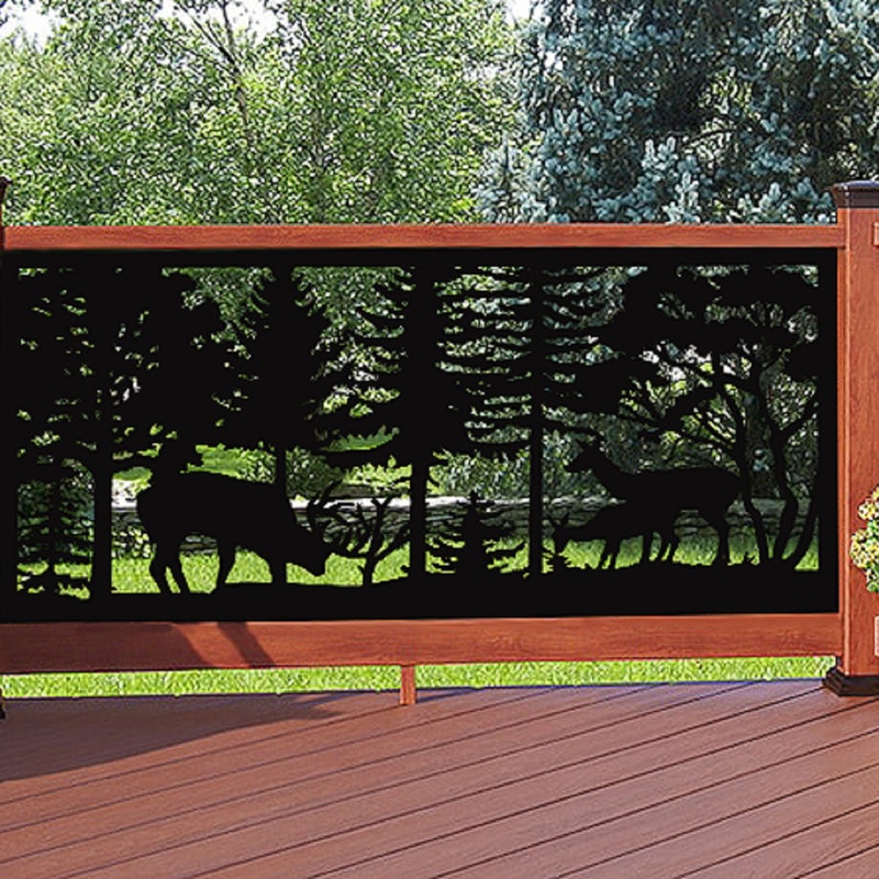 Metal Railing Panel Insert - Etsy