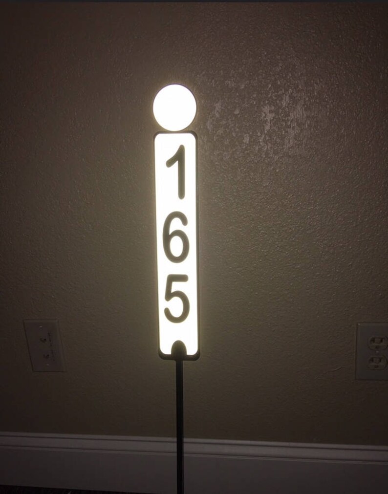 Reflective 911 Emergency Sign, House Number Sign, Street Numbers ...