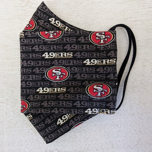 San Francisco 49ers Face Mask - Etsy
