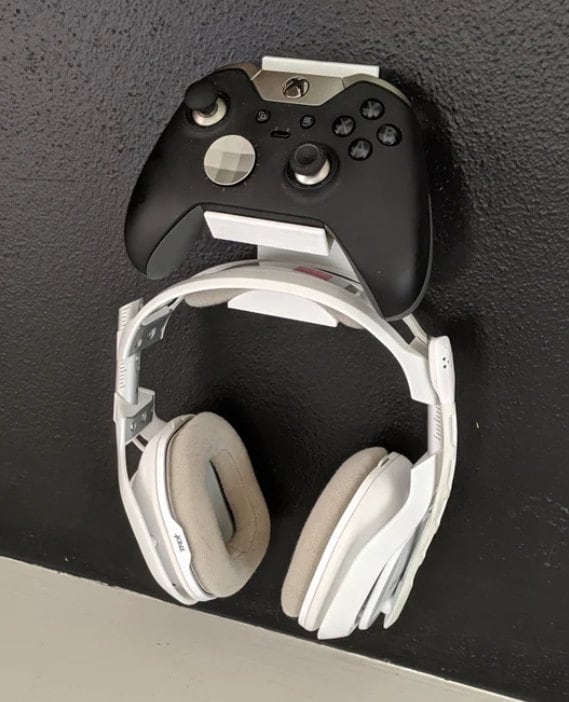 Headphone and Controller 3d Printed Wall Mount - Etsy UK