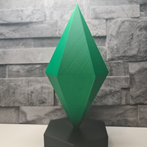 Sims 4 Plumbob Painting on Canvas 8 X 10 | Etsy