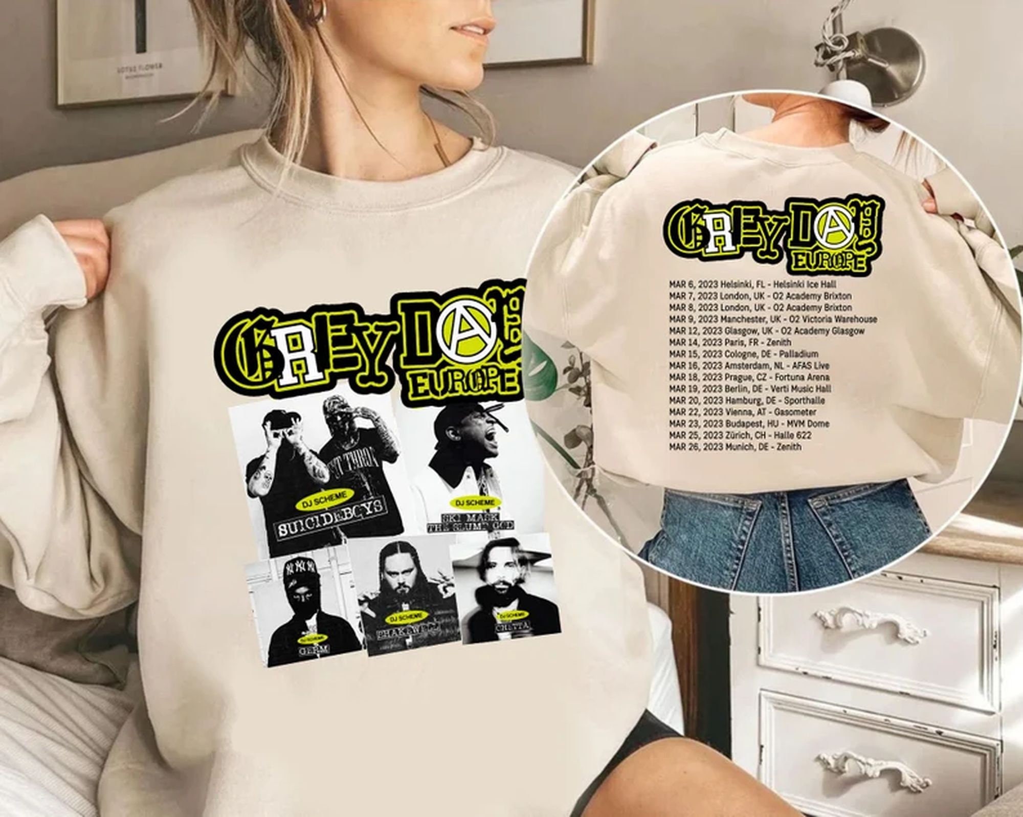 Suicideboys Grey Day 2023 Tour Shirt, Suicideboys Concert Shirt, Grey ...