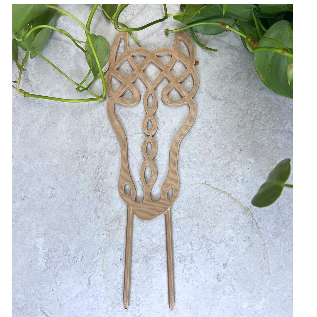 Horse Head Line Drawing Plant Trellis, Decorative Trellis for Plant ...