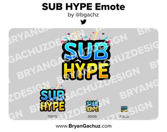 Gifted Sub / Subscriber Emote for Twitch Discord or Youtube | Etsy