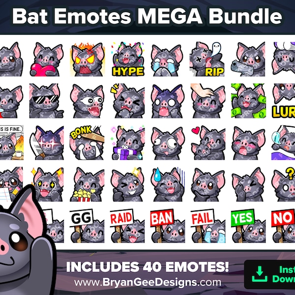 Kick Youtube Emote - Etsy