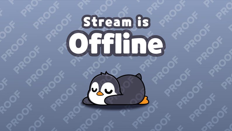 Animated Penguin Stream Screens – Starting Soon, Be Right Back ...
