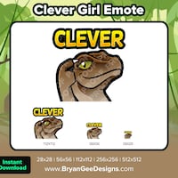 Dino Nuggy Rawr Emote for Twitch, Discord, Etc. 112px, 56px, and 28px ...