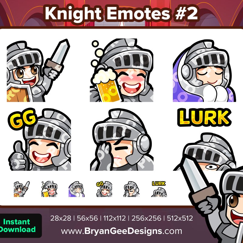 Knight - Etsy