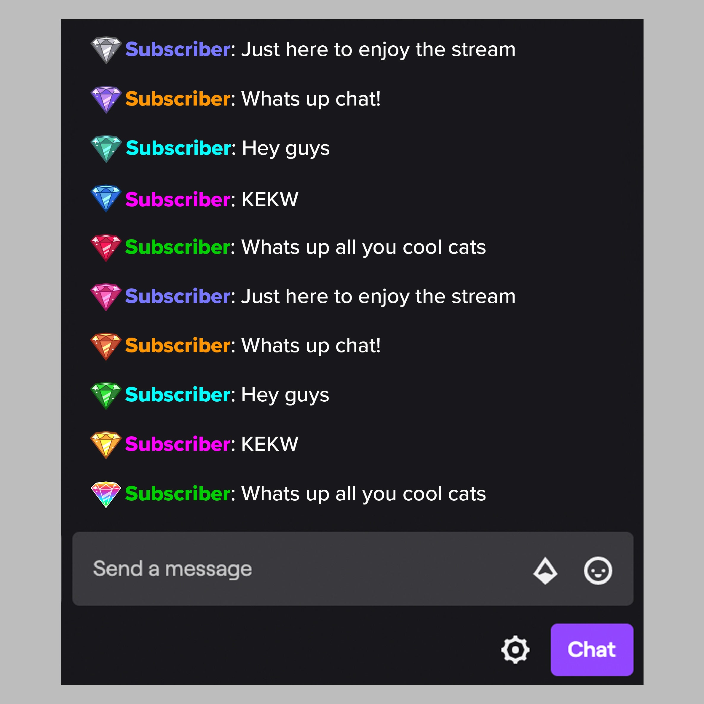 Diamond Twitch Badges Bit Badges Channel Points Discord Badges - Etsy