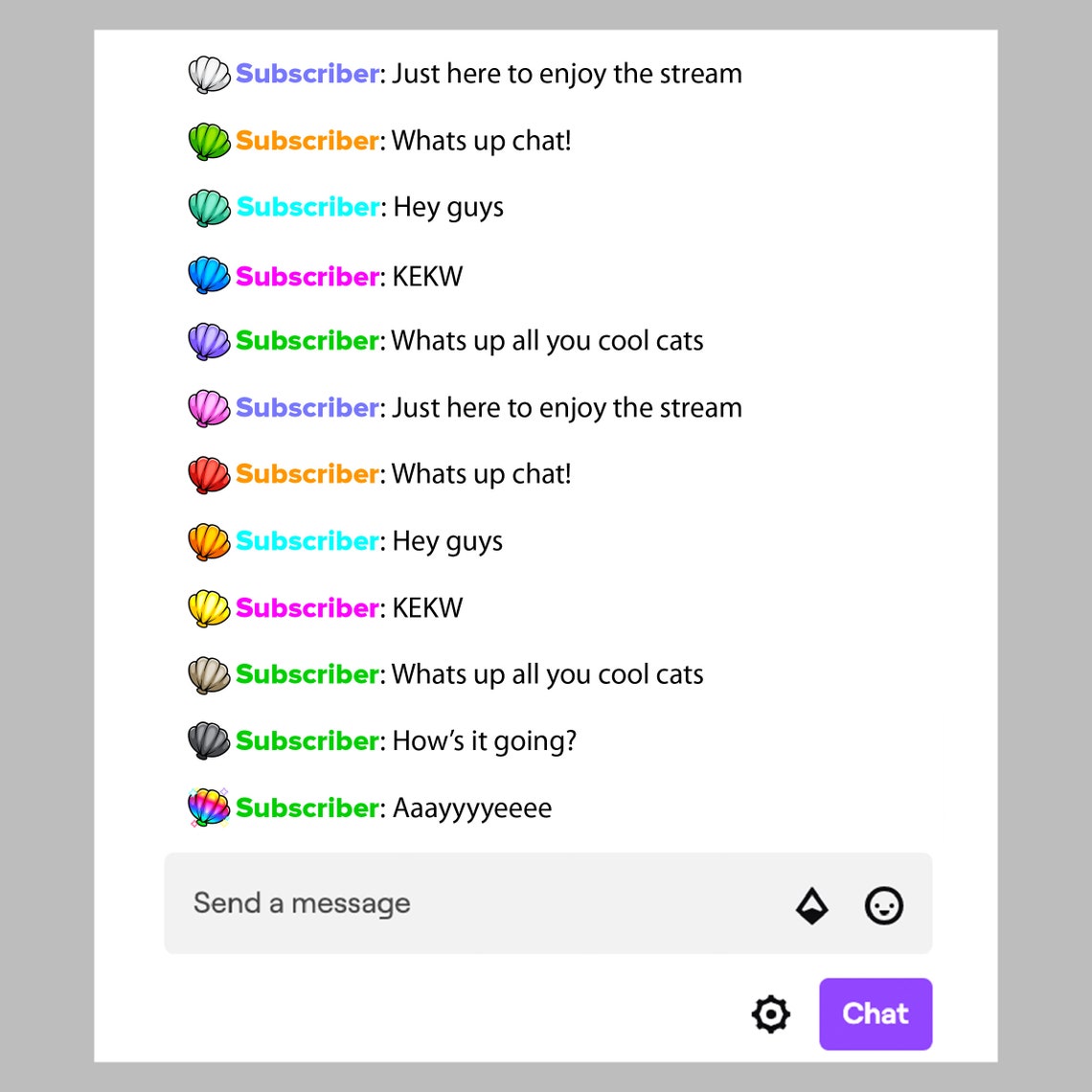 Clam Twitch Badges Bit Badges Channel Points Discord Badges Youtube ...